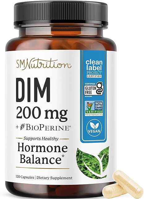 DIM Supplement 200 mg - Equilíbrio Estrogênico para Todos